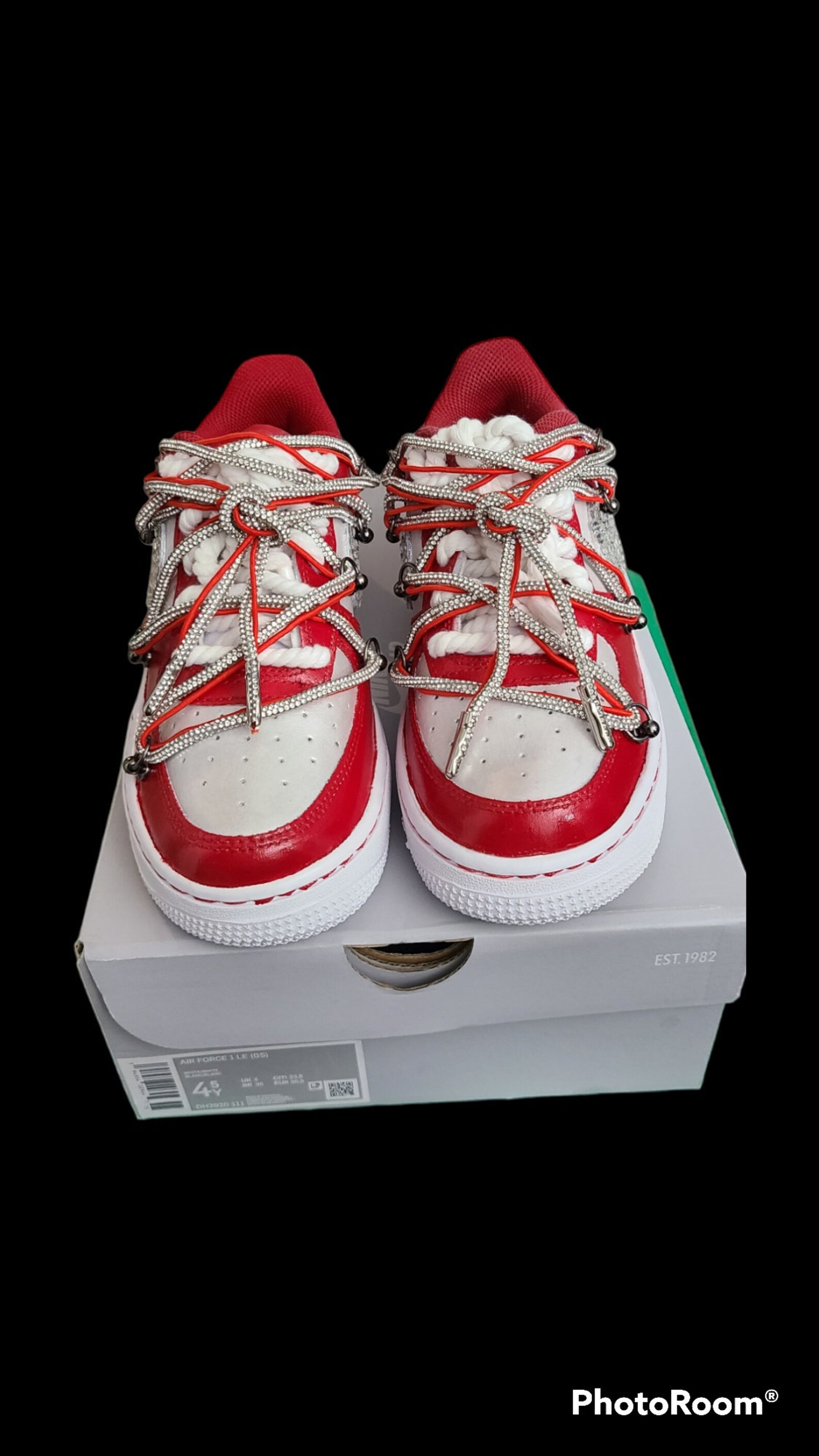Custom Painted Af1 With Rope Laces - Etsy