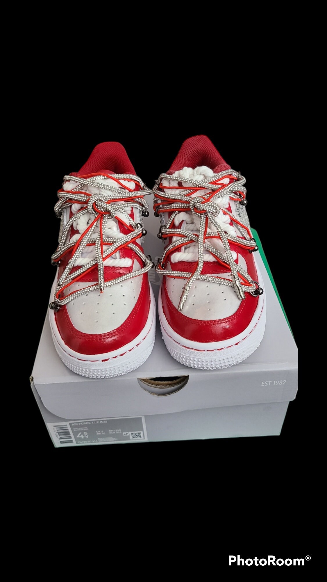 Custom Painted Af1 With Rope Laces - Etsy