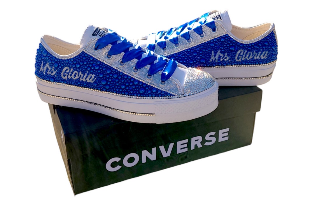 Bling Converse - Etsy