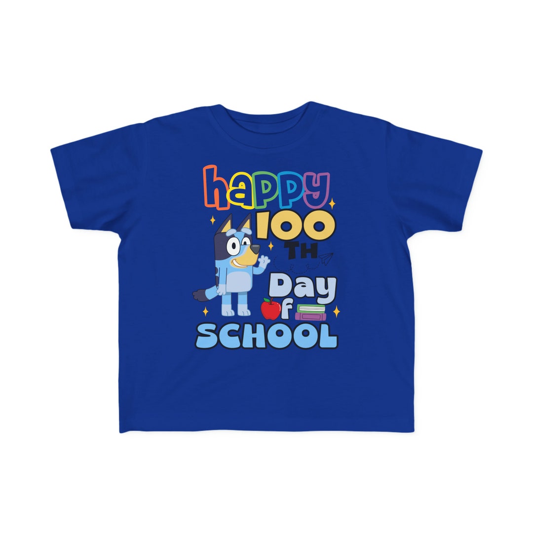 100 Days of School Bluey Rabbit Skin - Etsy