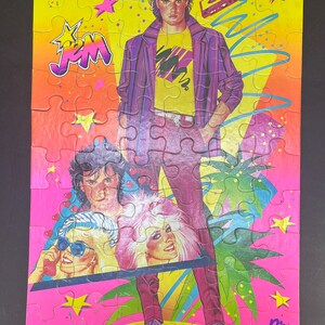 Jem and the Holograms Jigsaw Puzzle : Rio. 60 Pieces. Milton - Etsy