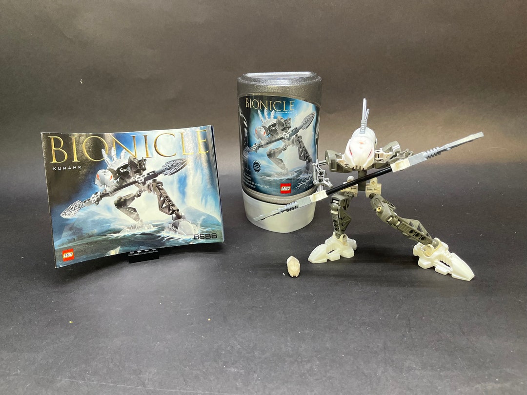 Bionicles Buildable Toy : Rahkshi, Kurahak . No 8588. With Kraata ...