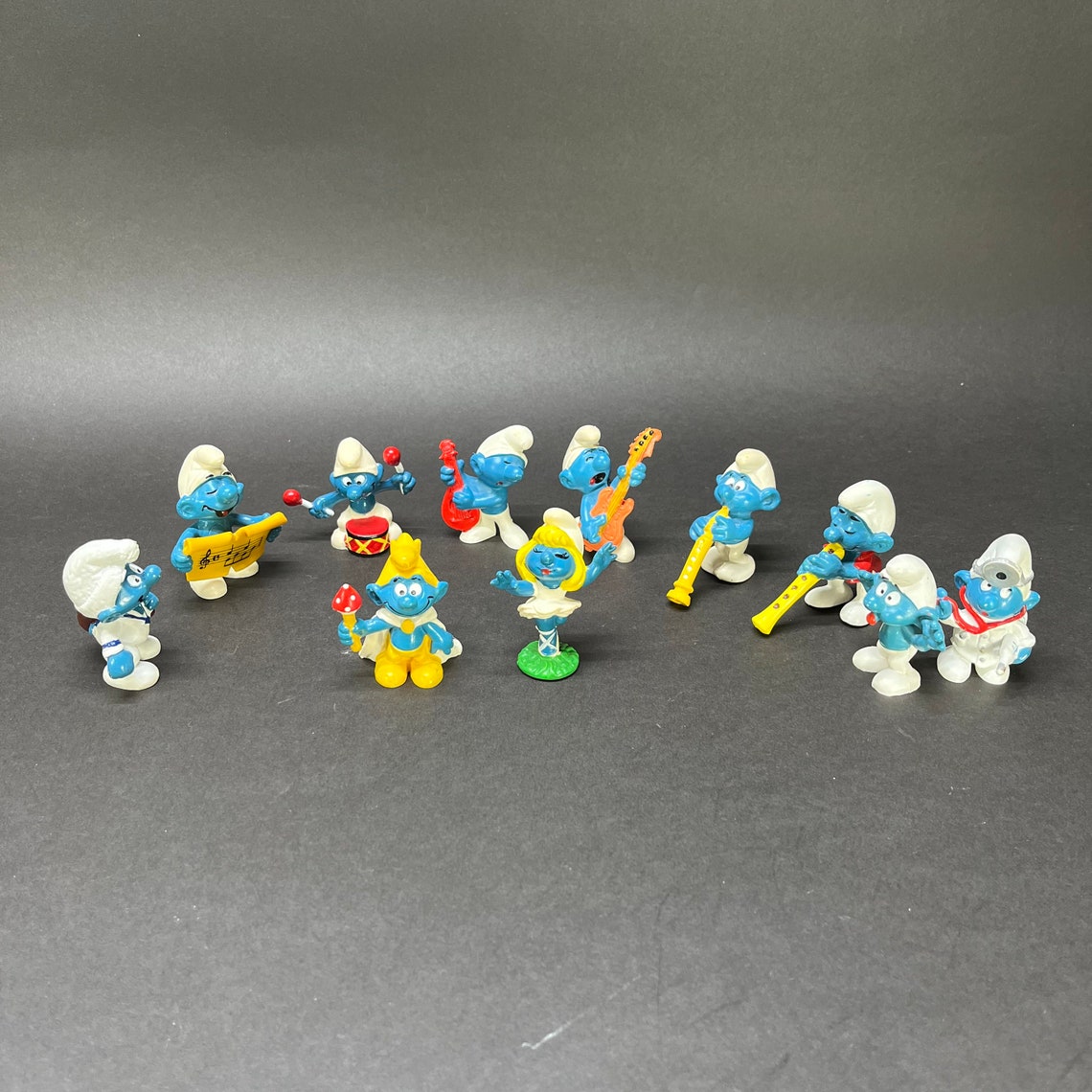 Vintage 1980s Smurfs Figurines. Excellent Condition. You Choose - Etsy