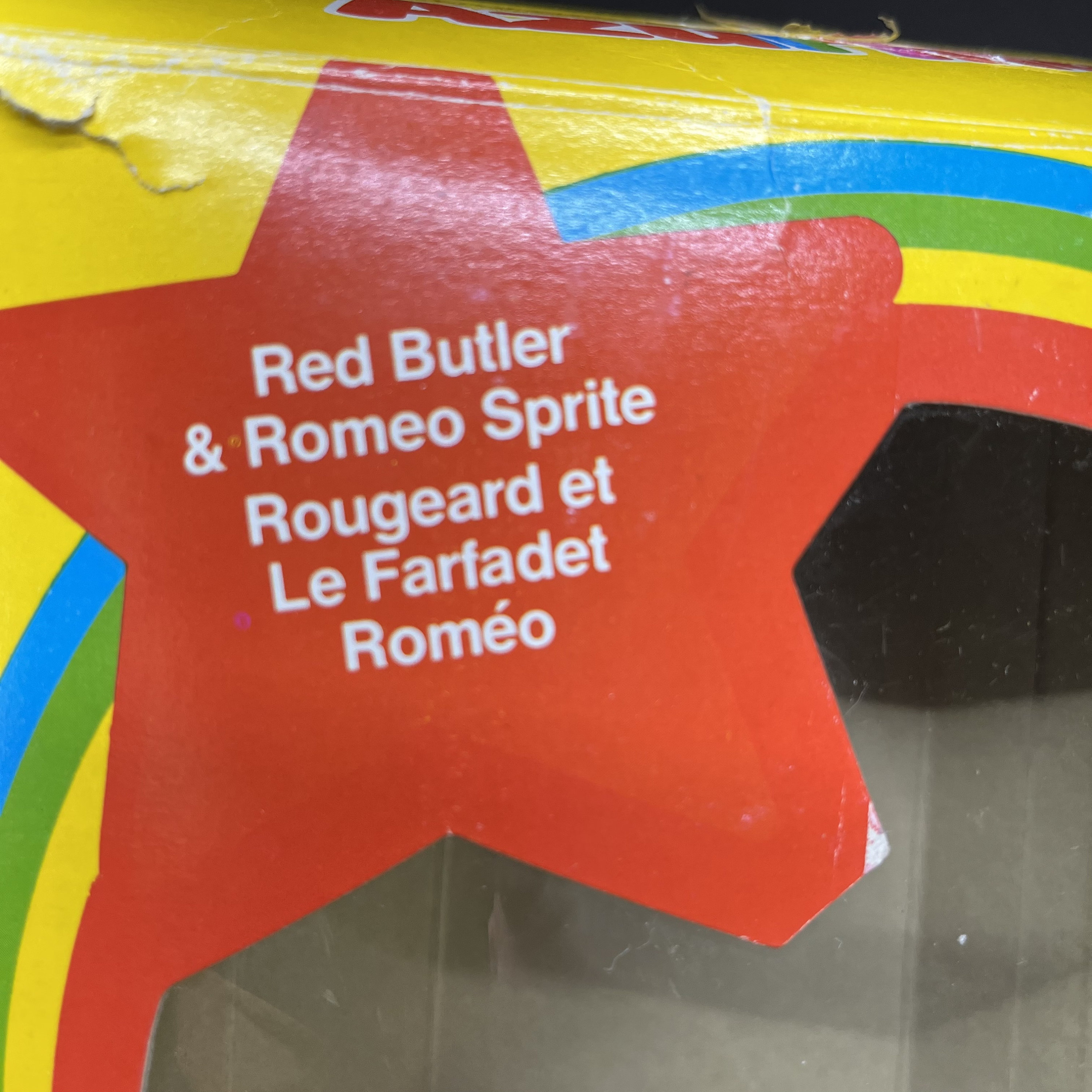 Vintage Rainbow Brite, Red Butler Doll With Rare Canadian Box 95% ...