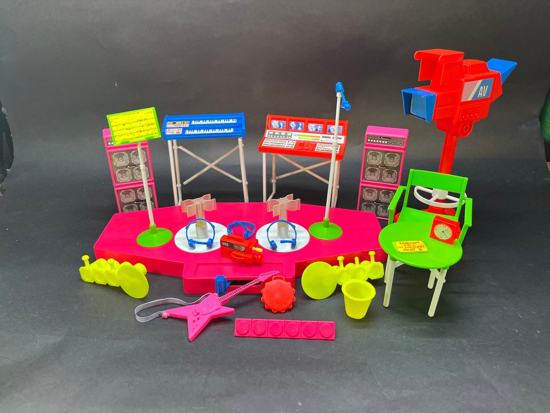 Pop Star, Video Recording Studio. Jem and the Holograms and Barbie ...