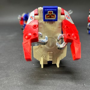 Tomy Commandrons Complete Set. Vintage Mcdonalds Happy Meal Toys. 1985 ...