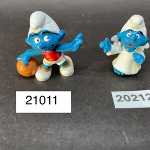 Vintage 1980s Smurfs Figurines. Mint Condition. You Choose - Etsy
