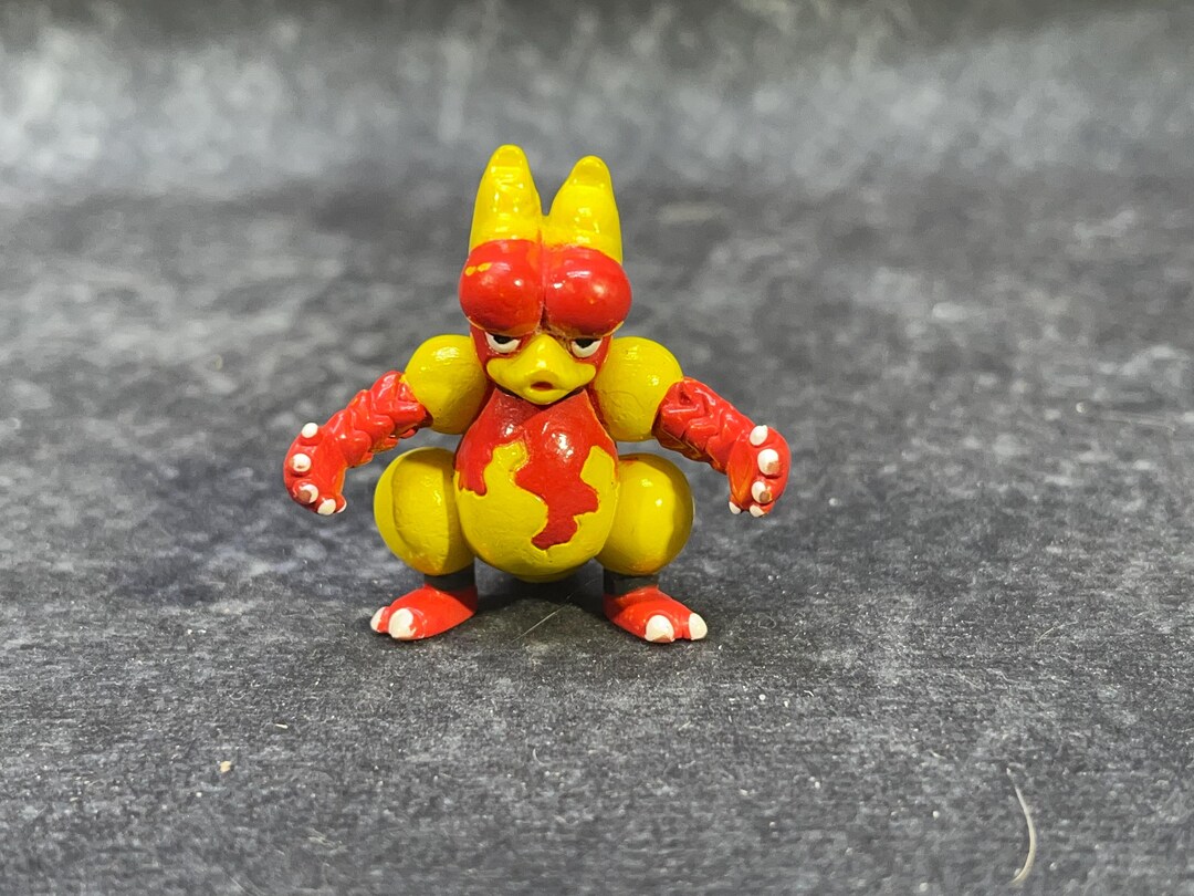 Vintage Pokemon Figure : Magmar (126). Nintendo Tomy 1999. RARE. - Etsy