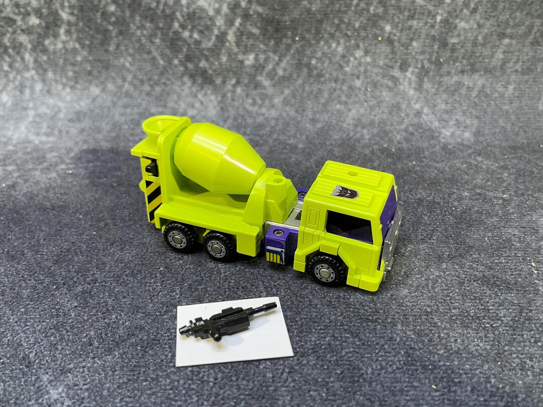 Transformers G1 Constructicons (devastator) : Mixmaster. Hasbro 1985 ...