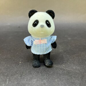 Vintage Calico Critters/sylvanian Family : 4 Bamboo Pandas. 1985 Made ...
