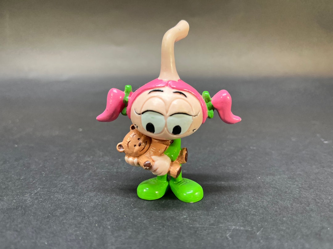 Snorks Pvc Figurine : Casey With Teddy Bear. Schleich/applause 1983. - Etsy