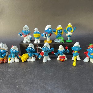 Vintage 1980’s Smurfs Figurines. Excellent Condition. You Choose - Etsy