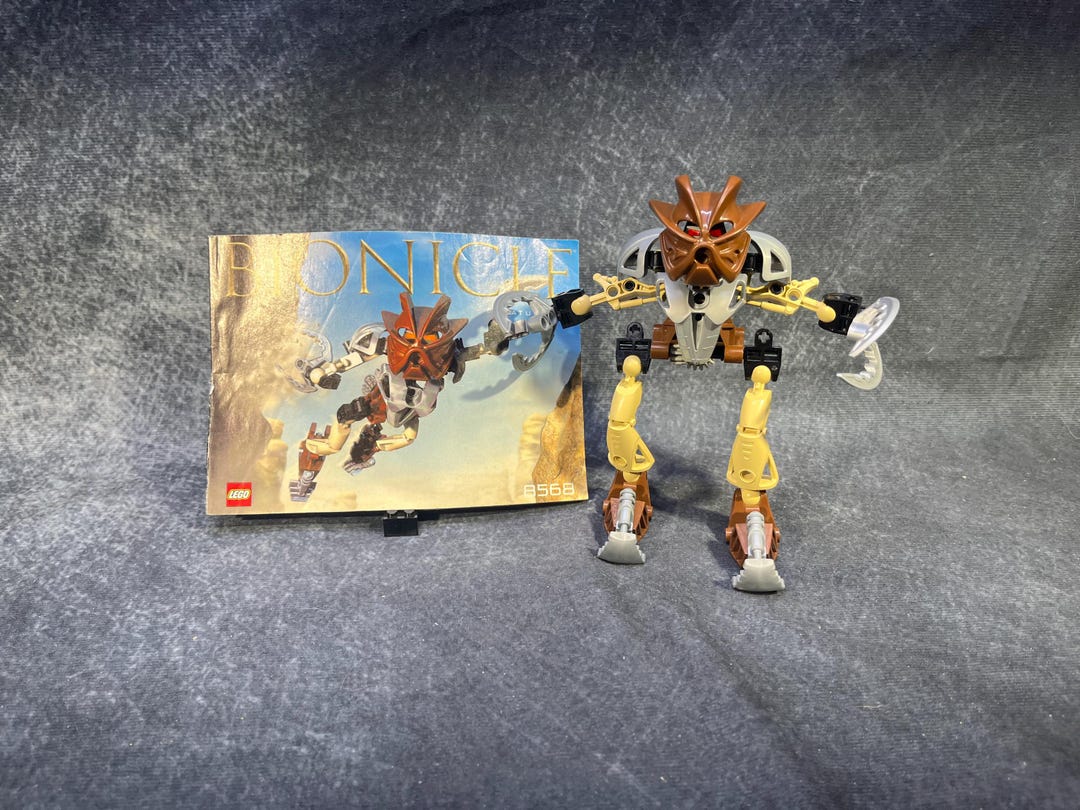 Bionicle Buildable Figure : Toa Nuva, Pohatu, 8568. 100% Complete With ...