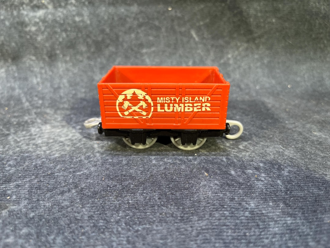 Thomas & Friends, Trackmaster : Misty Island Lumber Wagon. Mattel 2013 ...