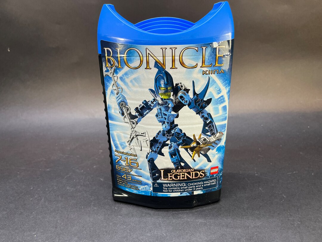 Bionicles Buildable Toy : Glatorian Legends Kiina. No 8987. - Etsy