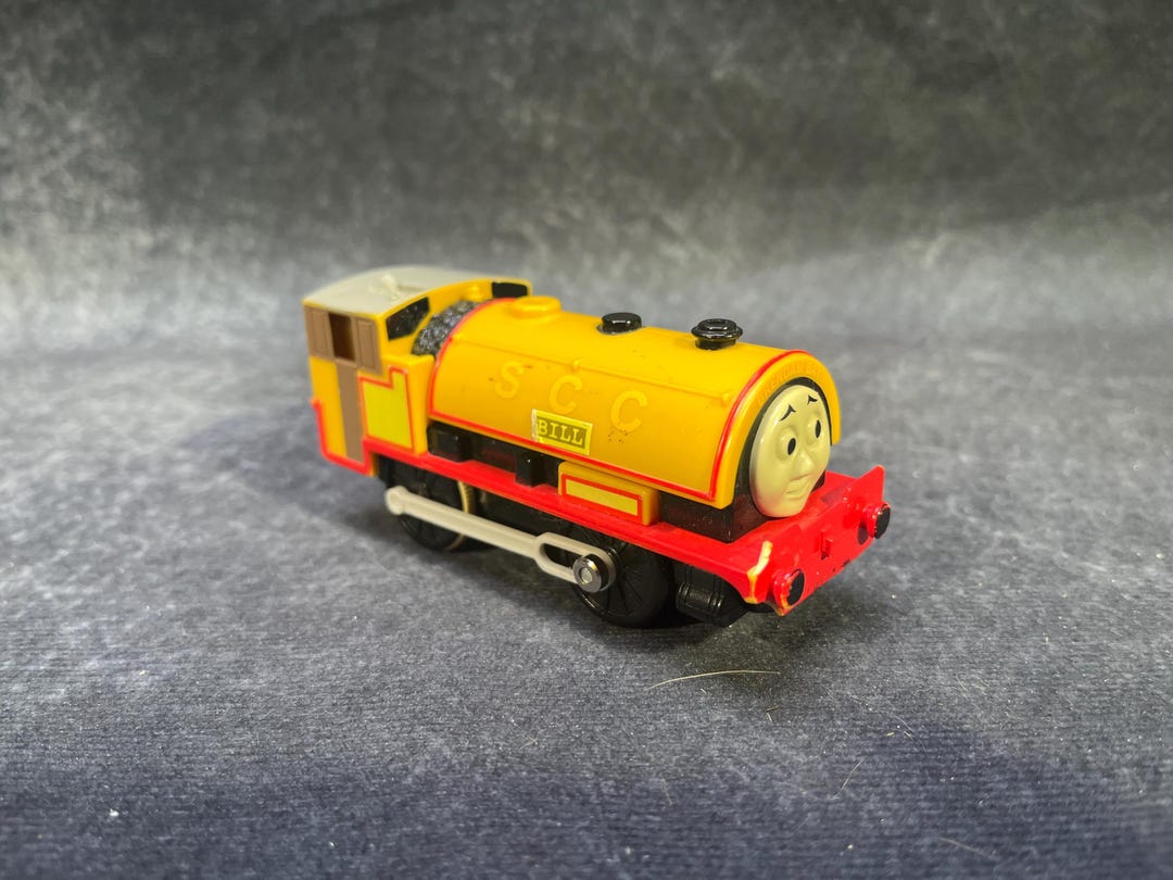 Thomas & Friends, Trackmaster : Bill Working, Damaged Bumper. Mattel ...