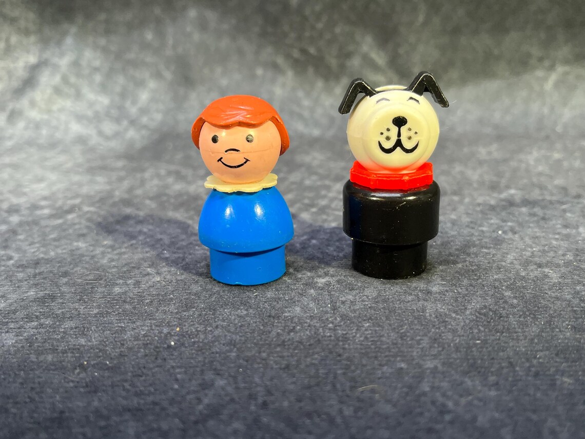 Vintage Little People : Lot of 10 Figures, All Plastic. Fisher Price ...