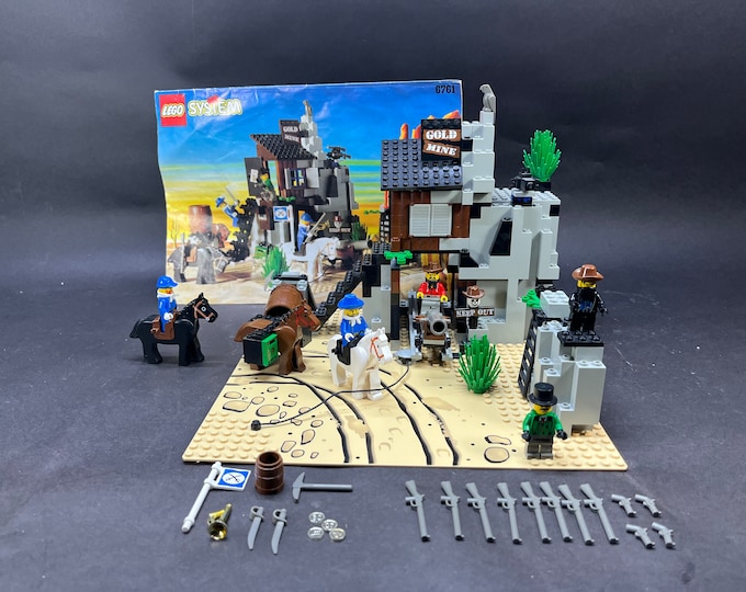 Vintage Lego Set : Wild West, . No 6761. Bandits Secret Hide Out. 99% ...