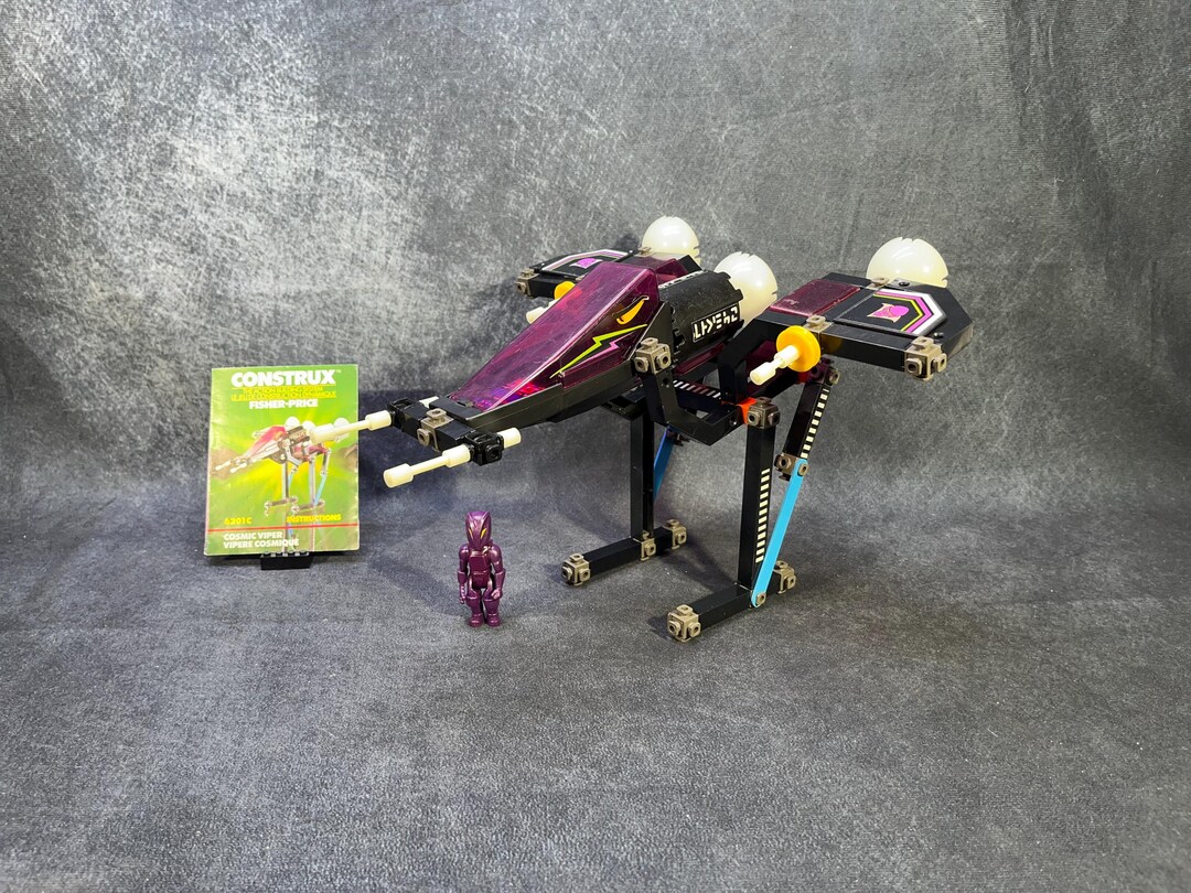 Fisher Price Construx Alien Series Set No 6201, Cosmic Viper. 100% ...