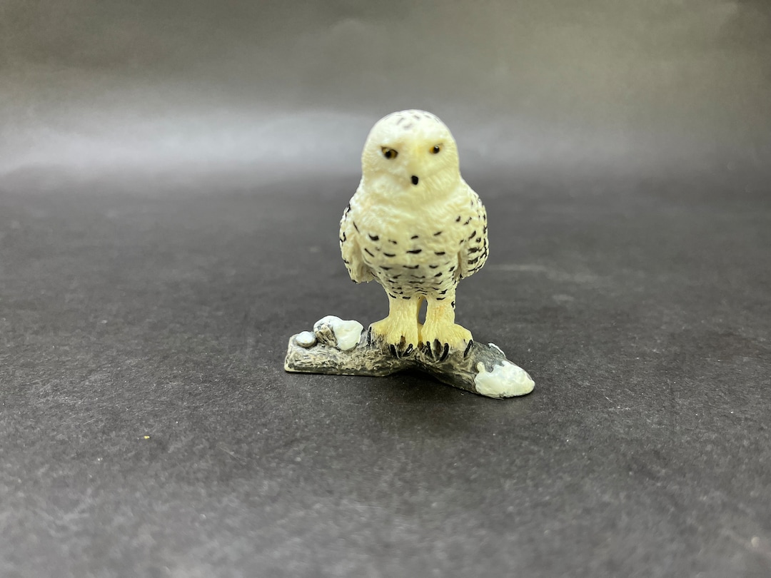 Schleich Animal: Snowy Owl (14671) - Etsy