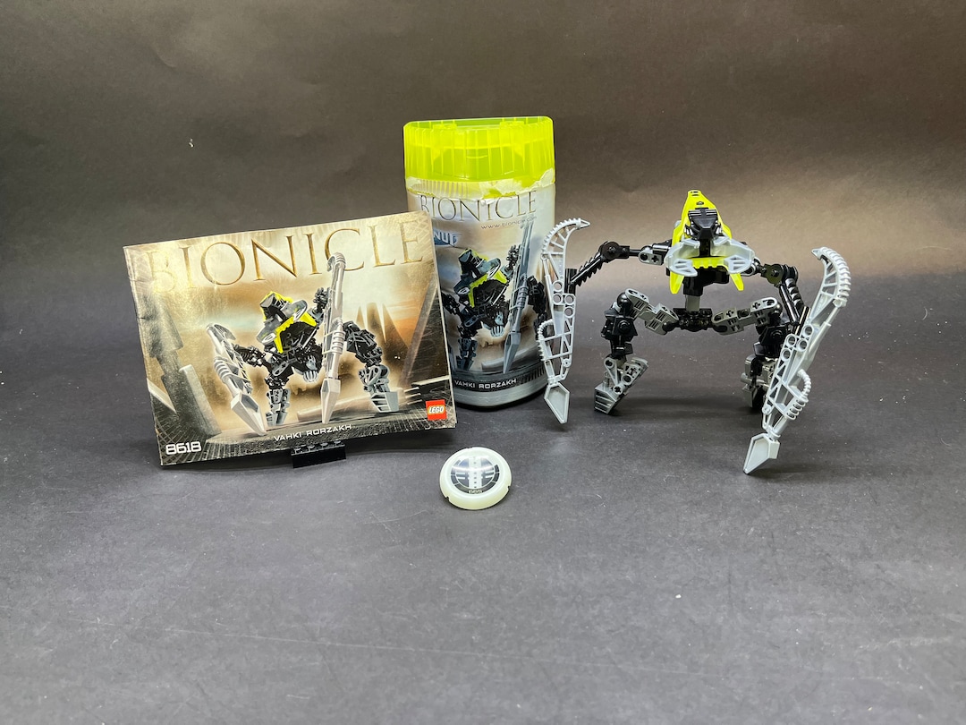 Bionicles Buildable Toy : Vahki Rorzakh No 8618. Complete With Canister ...