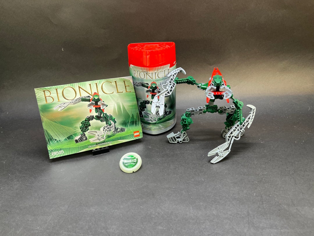 Bionicles Buildable Toy : Vahki Vorzakh No 8616. Complete With Canister ...