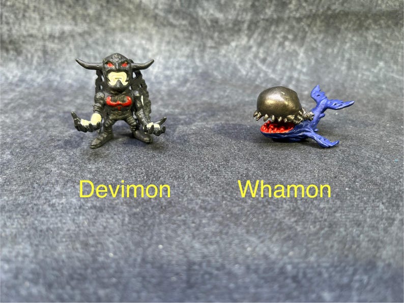 Vintage Digimon Pvc Figure : You Choose. Bandai 1998. - Etsy