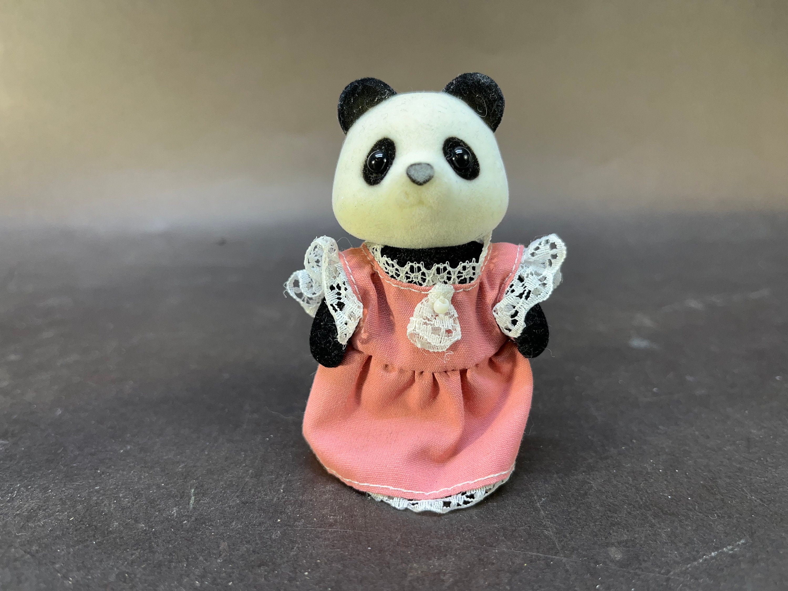 Vintage Calico Critters/sylvanian Family : 4 Bamboo Pandas. 1985 Made ...