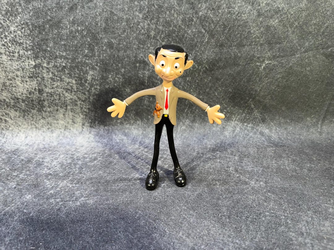 Mr Bean Bendable Figure (bendy) by Tiger Aspects Productions. 2003. - Etsy