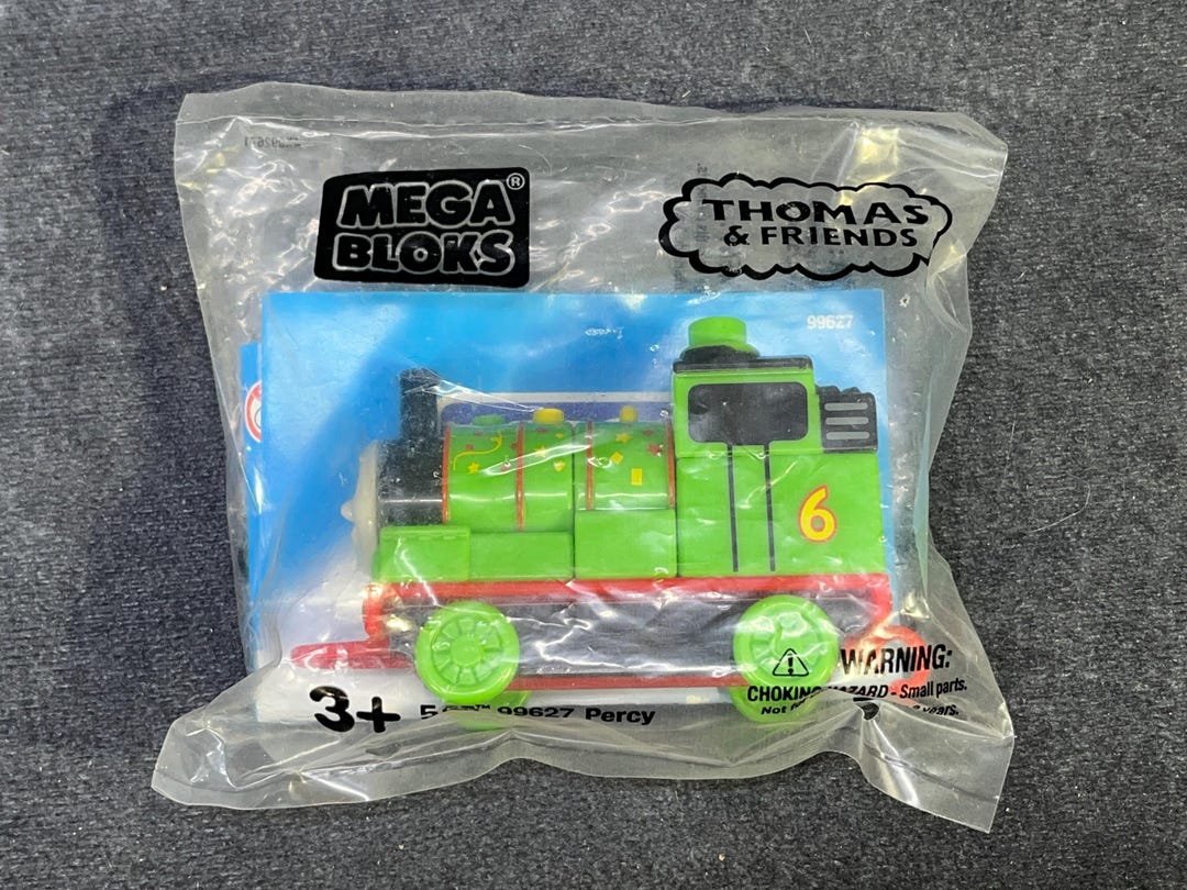 Thomas & Friends, Mega Block : Percy, New in Package. 2010. Set No ...