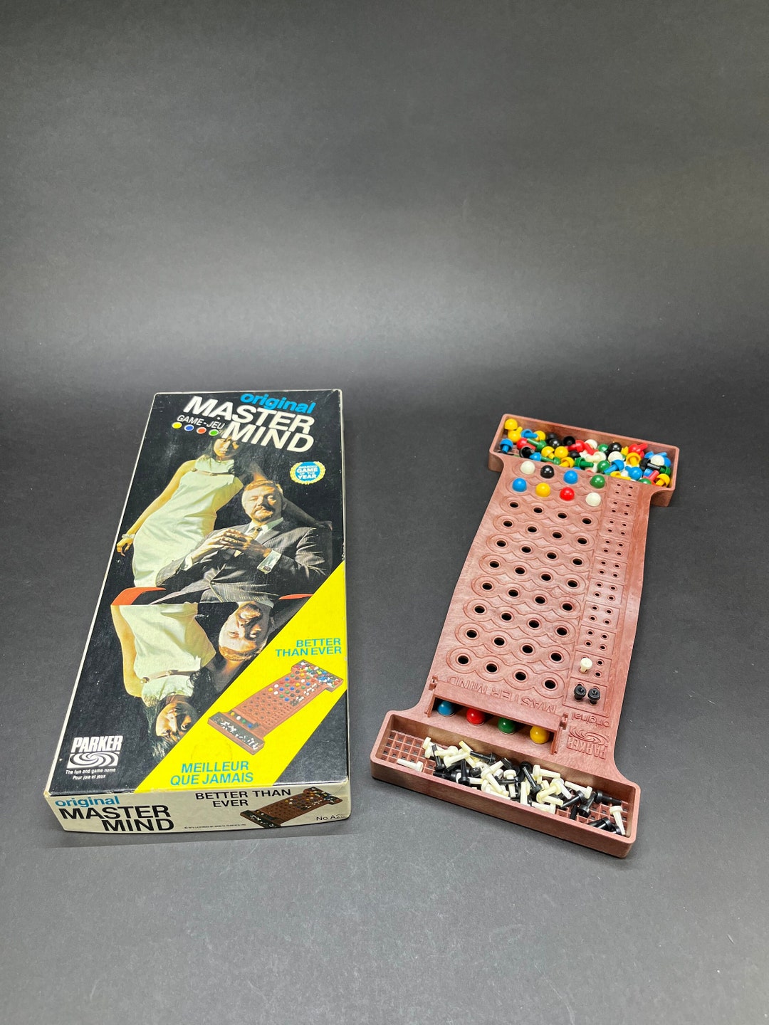 Original Master Mind Vintage Game. Parker Brothers, 1972. Canadian ...