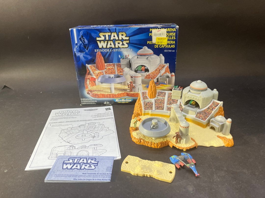 Star Wars Micro Machines : Pod Race Arena. Episode 1. 99% Complete With ...