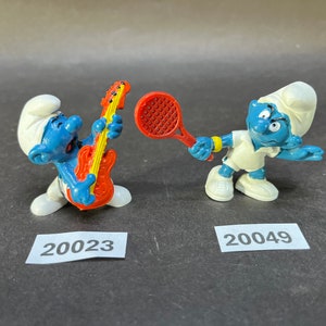 Vintage 1980s Smurfs Figurines. Mint Condition. You Choose - Etsy