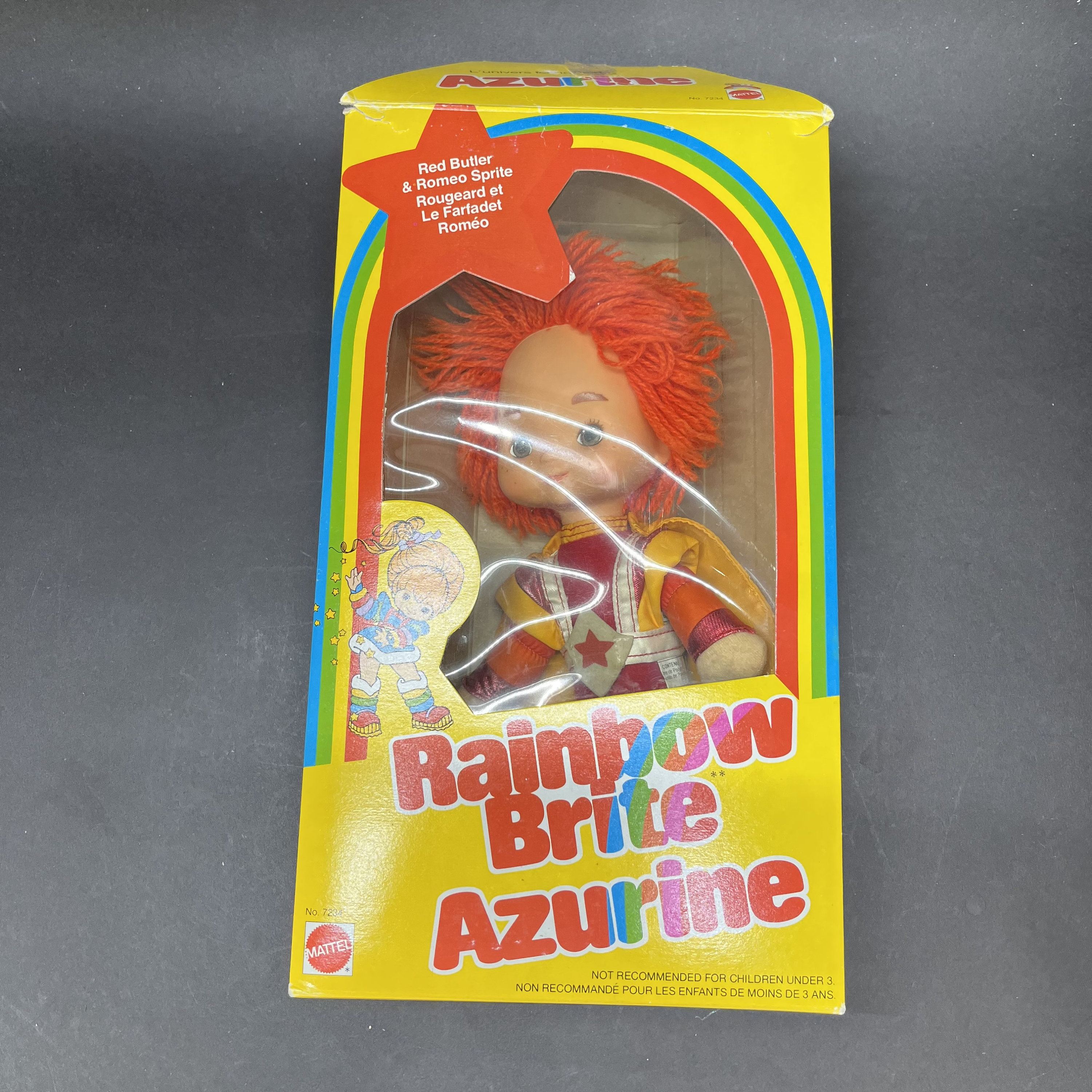 Vintage Rainbow Brite, Red Butler Doll With Rare Canadian Box 95% ...