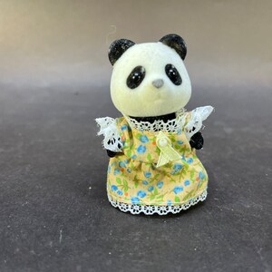 Vintage Calico Critters/sylvanian Family : 4 Bamboo Pandas. 1985 Made ...