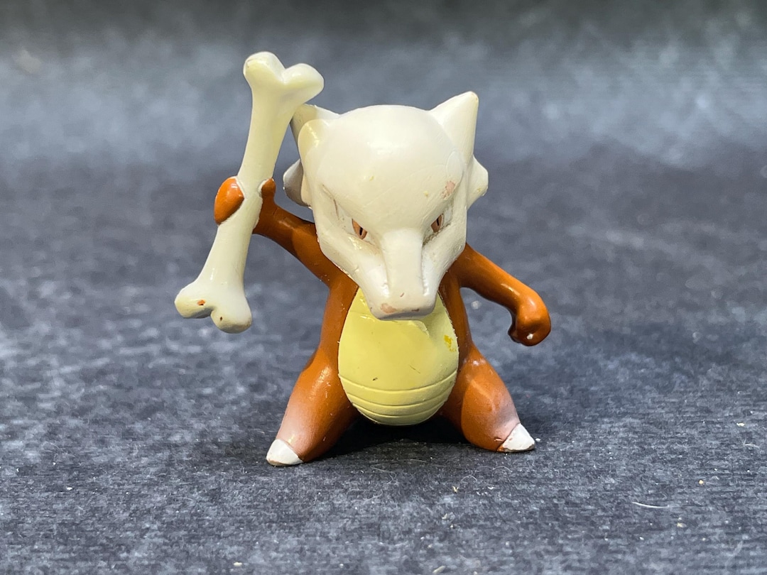 Vintage Pokemon Figure : Cubone (104). Nintendo. Tomy. 1999 - Etsy