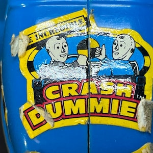 The Incredible Crash Dummies: Blue Crash Cycle. Incomplete. Tyco 1991 ...