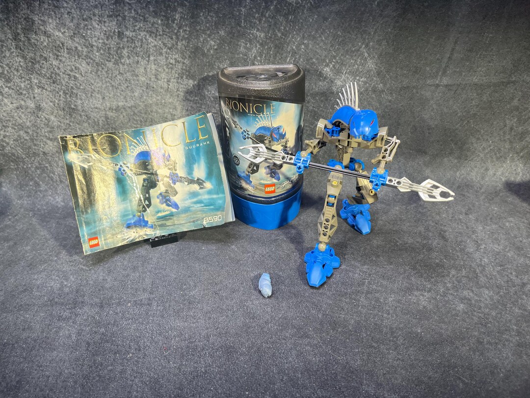 Bionicles Buildable Toy : Rahkshi, Guurahk. No 8590. With Kraata and ...