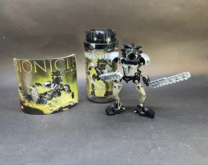 Bionicle Buildable Figure : Toa Nuva, Onua, 8566. With Canister and ...