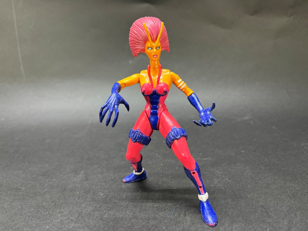 Spider-man Spider Force Action Figure: Wasp. Incomplete. Toybiz 1997 ...