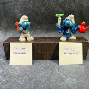 Vintage 1980’s Smurfs Figurines. Near Mint to Mint Condition. You ...