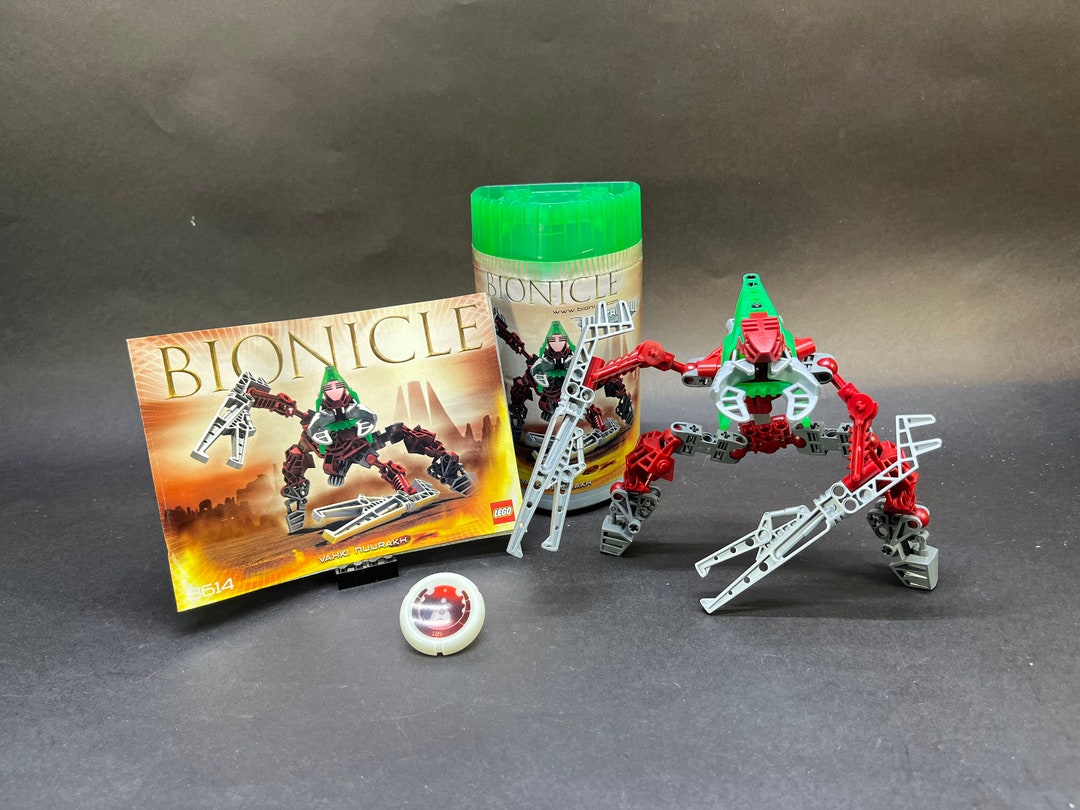 Bionicles Buildable Toy : Vahki Nuurakh No 8614. Complete With - Etsy