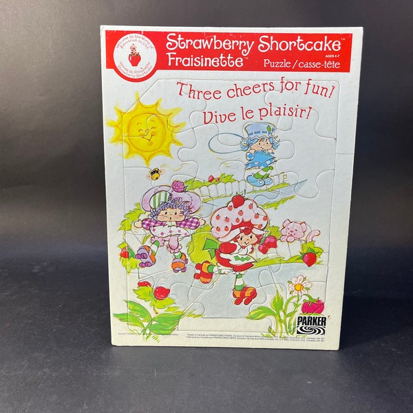 Strawberry Shortcake Puzzle - Etsy