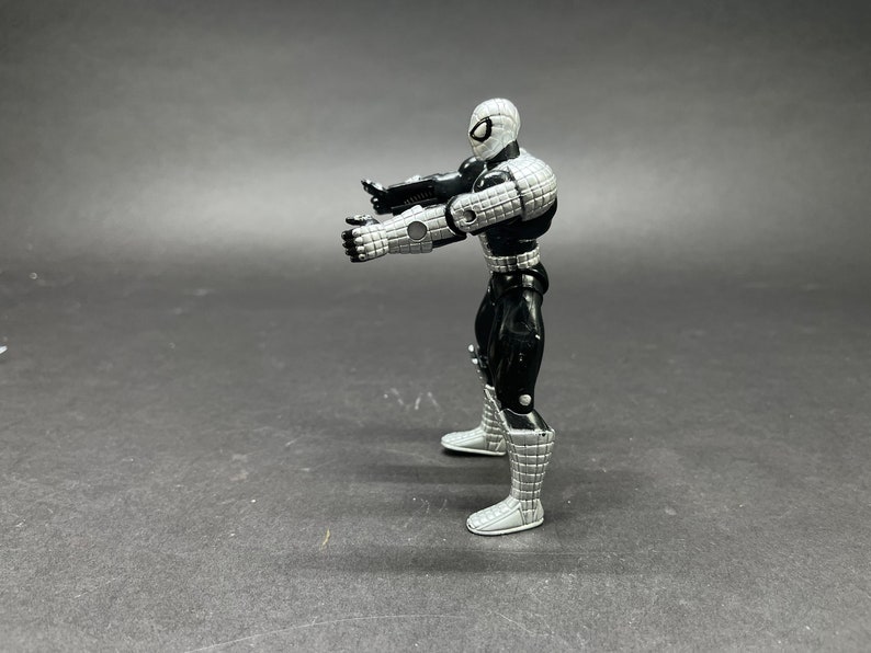 Spiderman the Animated Series Action Figure: Silver Armor - Etsy