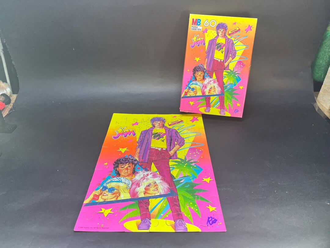 Jem and the Holograms Jigsaw Puzzle : Rio. 60 Pieces. Milton - Etsy