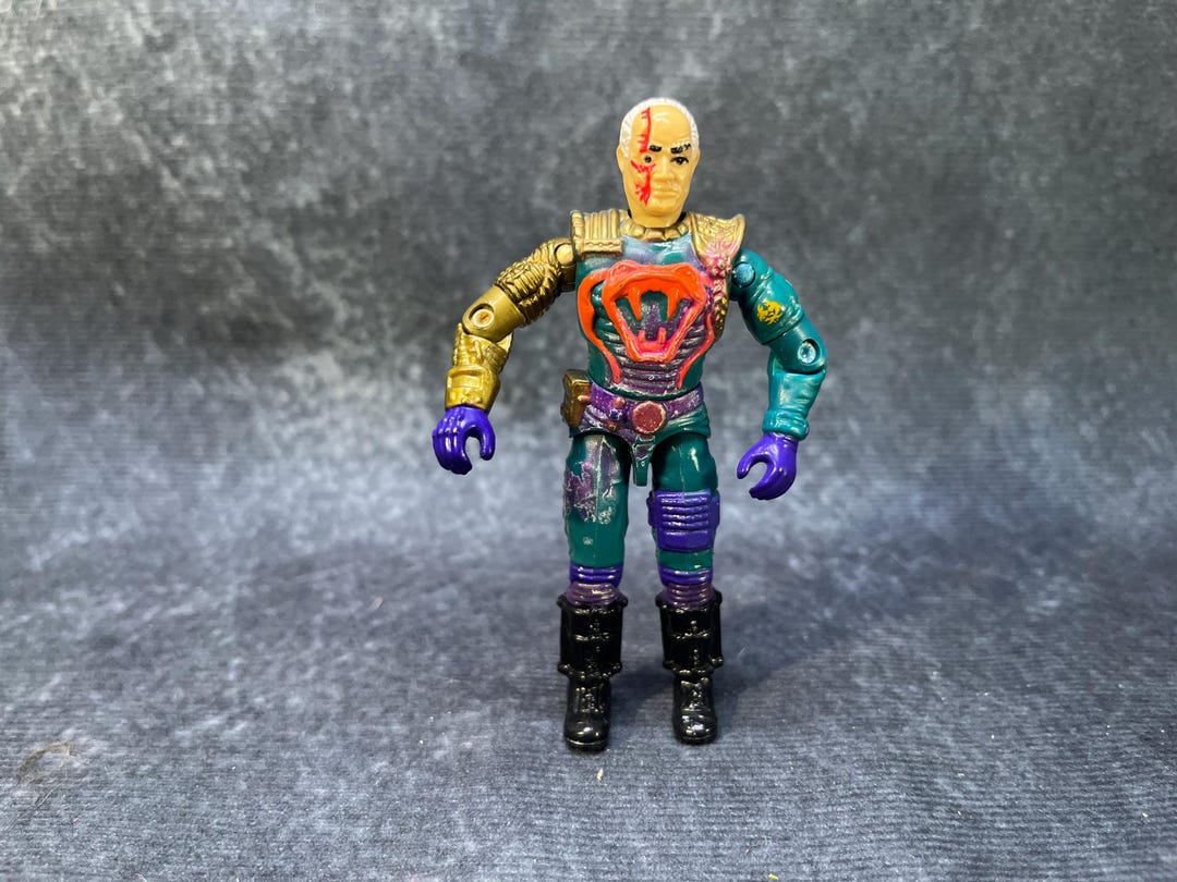 Gi Joe Action Figure. Cesspool, Eco Warriors Cobra. Hasbro 1991 - Etsy