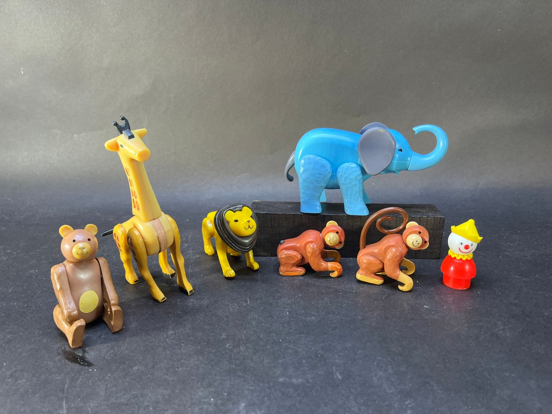 Choose One, Fisher Price Circus Animals and the Ringmaster. 1970's. - Etsy