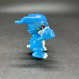 2 Vintage Digimon Action Figures: Armadillomon and Veemon, Bandai 2000 ...