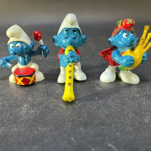 Vintage 1980’s Smurfs Figurines. Excellent Condition. You Choose - Etsy