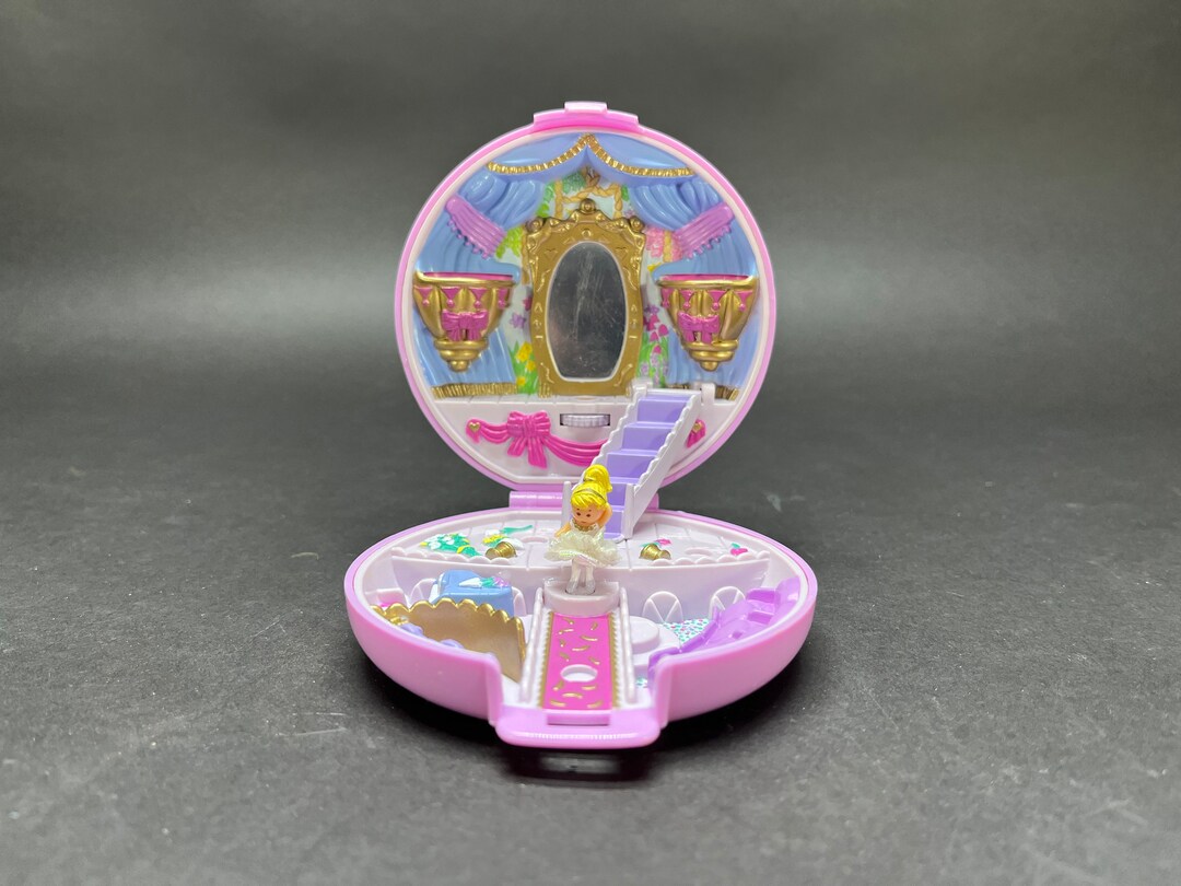 Polly Pocket Play Set : Ballerina. 100% COMPLETE Blue Bird 1993 - Etsy